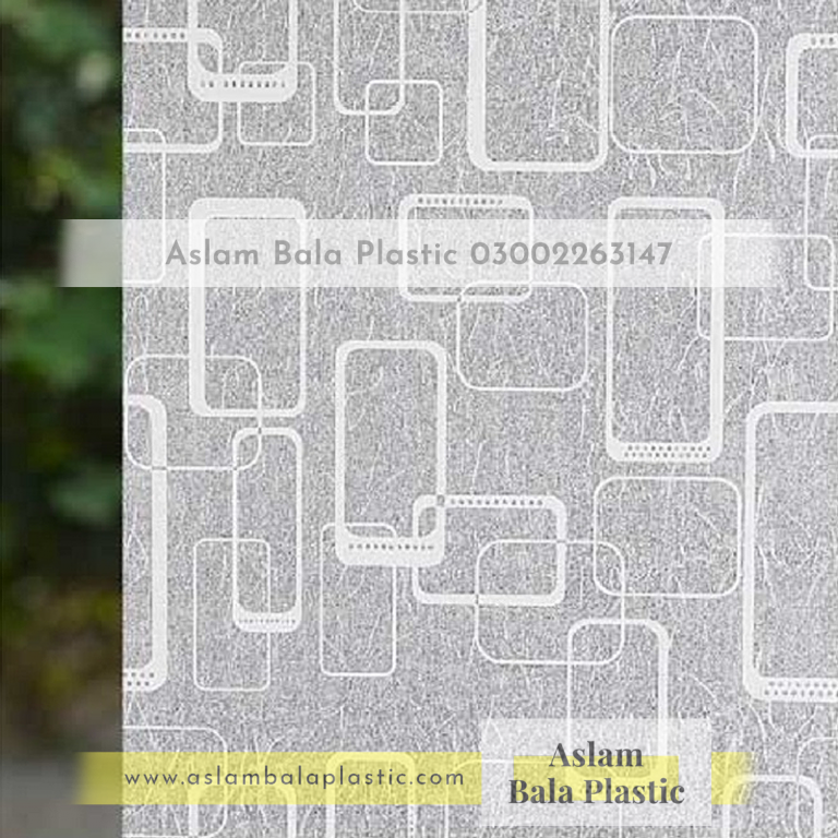 Privacy Sheets for Home, Window Frost Films By Aslam Bala Plastic