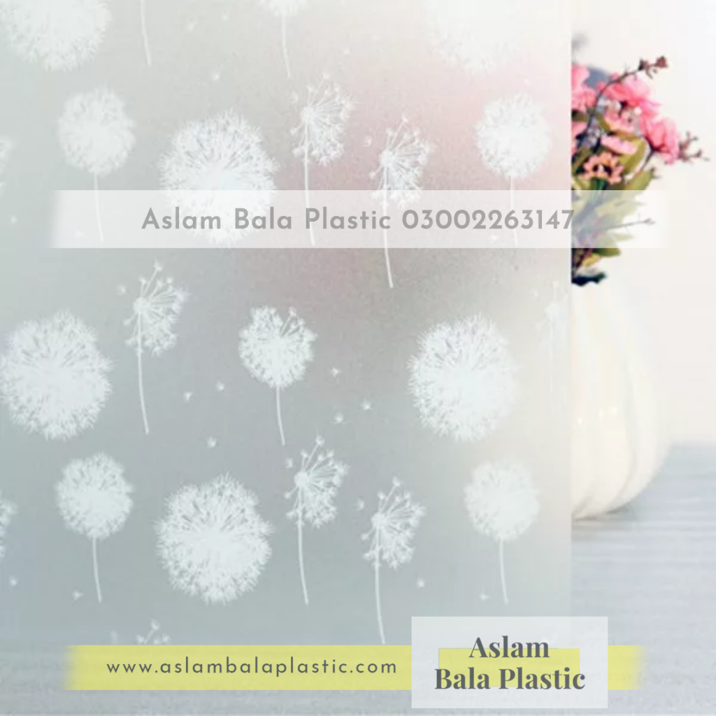 Decorative Window Glass Paper - D021 - Aslam Bala Plastic