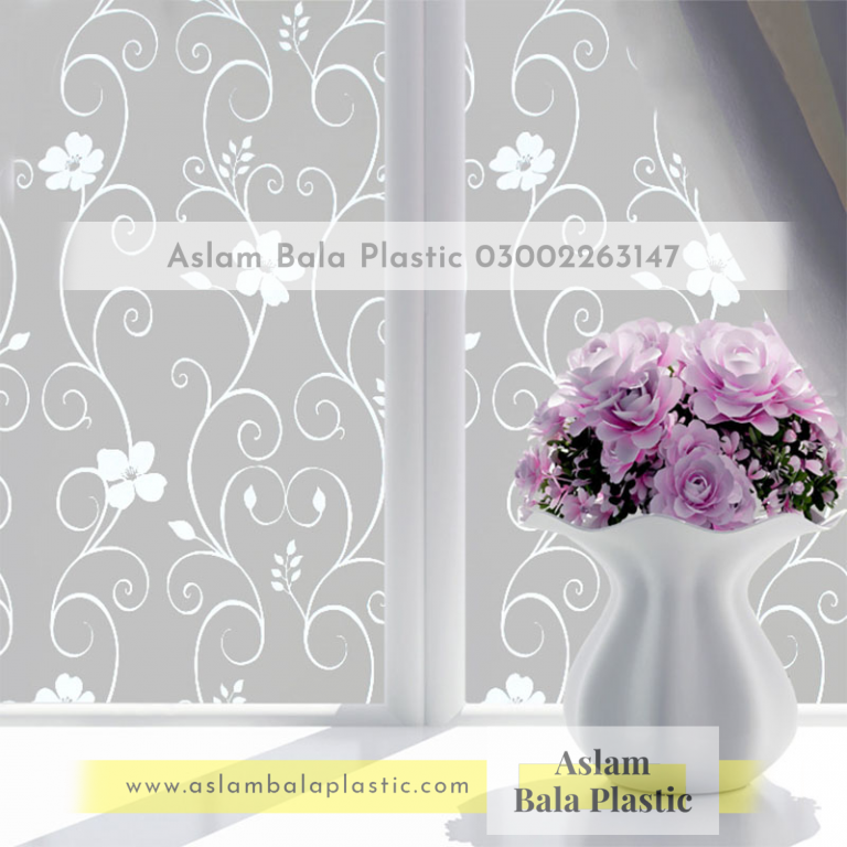 Privacy Sheets for Home, Window Frost Films By Aslam Bala Plastic