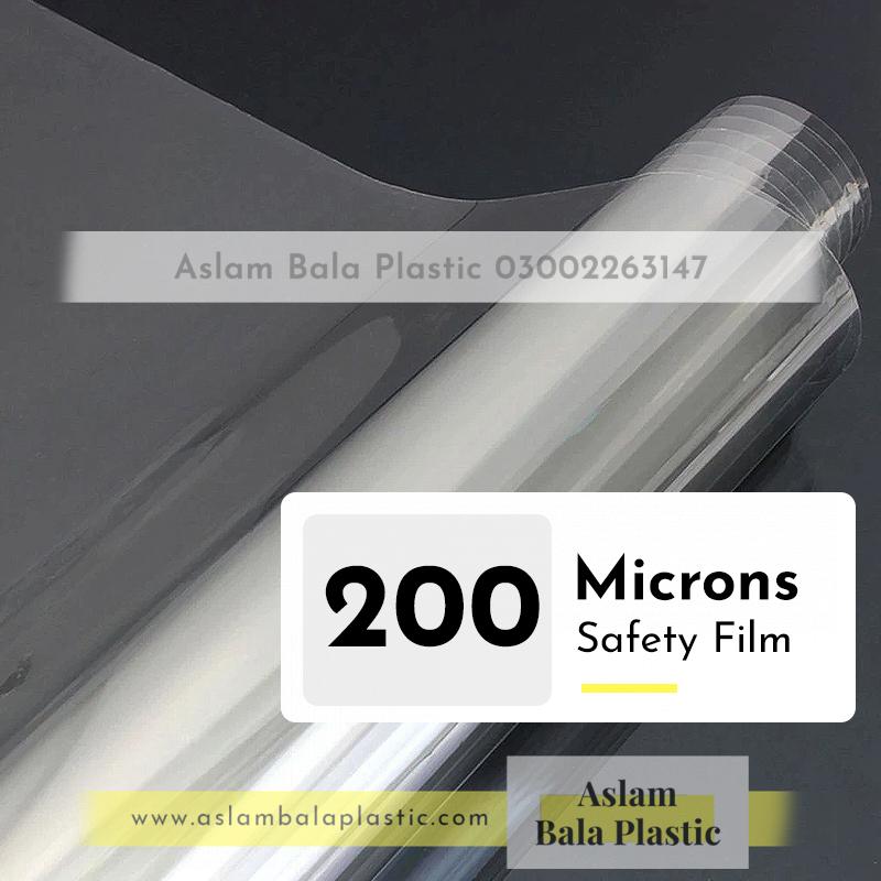 200 Micron Window Safety Film - S200 - Aslam Bala Plastic